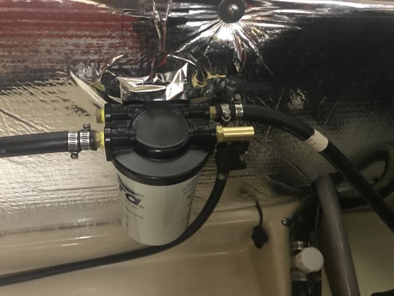 Connection to Fuel Filter | The Tugnuts